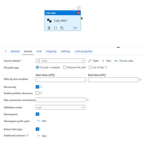 xml validation in azure data factory stack overflow
