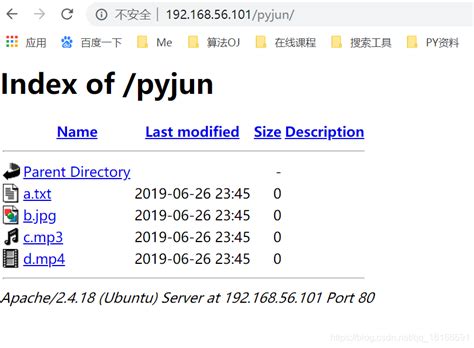 ubuntu搭建apache2服务 `sudo service apache2 start` csdn博客