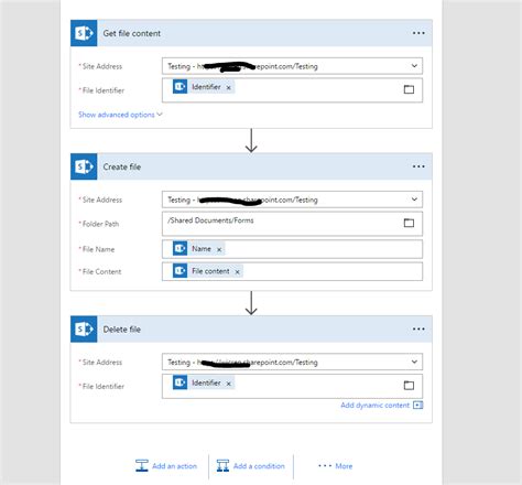 move file form sharepoint library to a other on sp power platform