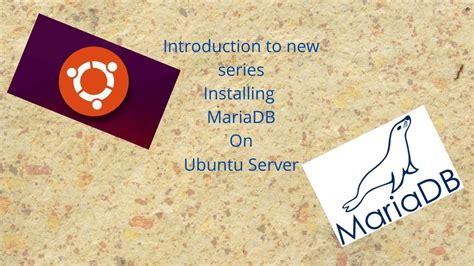 introduction installing ubuntu server and mariadb benisnous