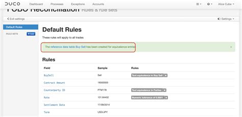 reference data tables duco