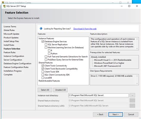 install sql server for eventpro on prem sql authentication