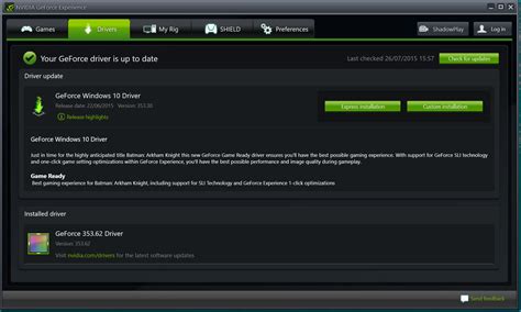 Nvidia Driver Version Linux
