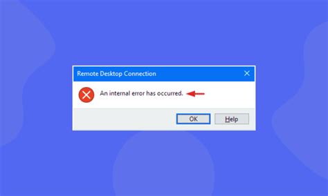 How To Fix Remote Desktop “an Internal Error Has Occurred” Free Rdp