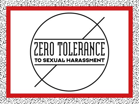 Zero Tolerance To Sexual Harassment Logo By Owen On Dribbble