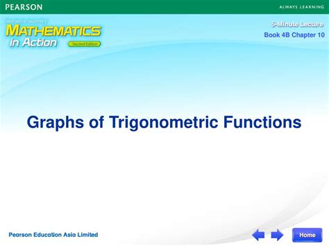 Graphs Of Trigonometric Functions Ppt Download
