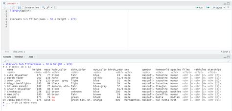🚀 👩 Ⓜ️ star wars or the detailed dplyr guide 👏🏽 👨🏽‍🚀 🙌🏼