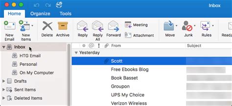 How To Disable The Unified Inbox And Grouped Folders In Outlook 2016