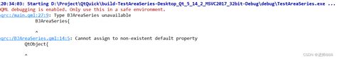 qml 的“cannot assign to no existent property “错误。 cannot assign to non