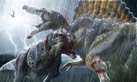 Jurassic World T Rex Vs Spinosaurus