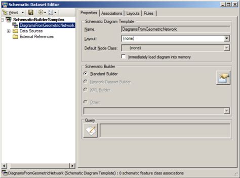 creating a schematic diagram template—arcmap dokumentation