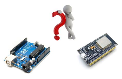know the differences arduino and esp32 probots blog