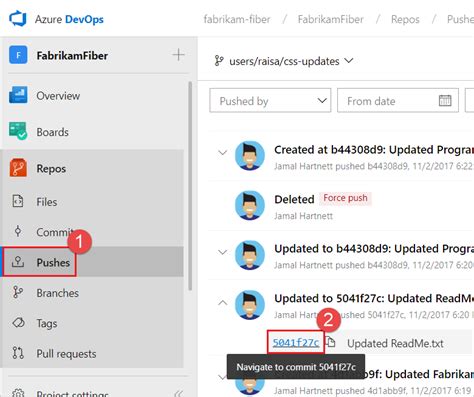 restore a deleted branch in your git repo azure repos microsoft learn