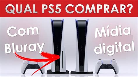 Qual Ps5 Comprar Com Ou Sem Mídia Física Ps5 Digital Edition Youtube