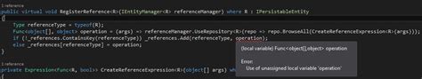 c use of unassigned local variable but variable is in fact