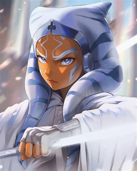Ahsoka Tano Togruta Star Wars Star Wars Ahsoka Highres 1girl