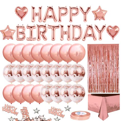 Buy Movinperose Gold Birthday Party Decoration Happy Birthday Banner