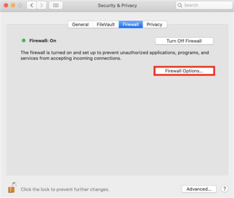 Macos How To Disable Firewall Appletoolbox