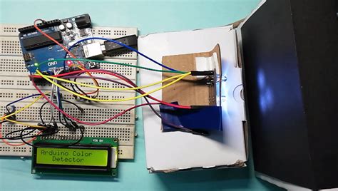 arduino color sensor project using tcs230 engineering