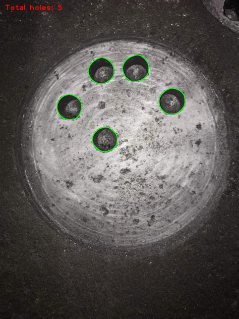 java opencv detecting drilled holes stack overflow