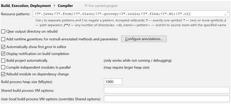 how can i speed up compilation java and kotlin ides support