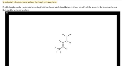 Solved Select Only Individual Atoms And Not The Bonds