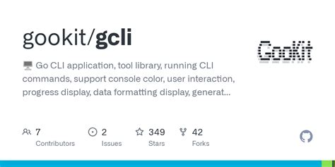 github gookit gcli 🖥 go cli application tool library running cli