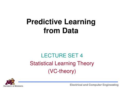 ppt predictive learning from data powerpoint presentation free