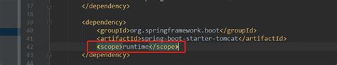 springboot异常： nested exception is java lang noclassdeffounderror javax