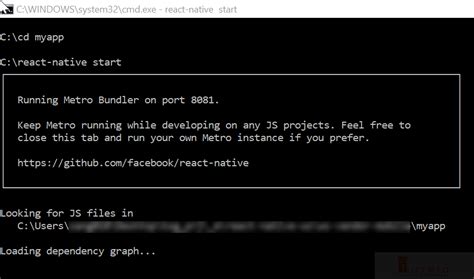 create react native project working setup for android