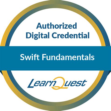 swift fundamentals credly