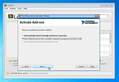 activation of labview python integration toolkit