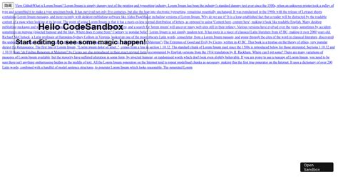 react widget popup examples codesandbox