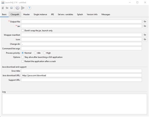java launch4j cross platform java executable wrapper