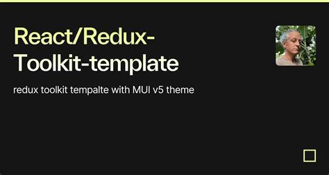 react redux toolkit template codesandbox