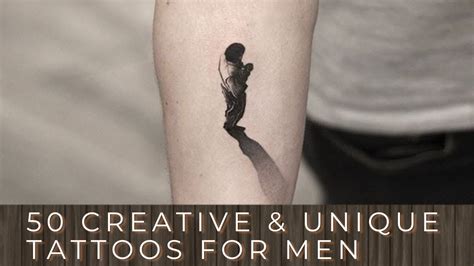 50 Creative And Unique Tattoos For Men Youtube
