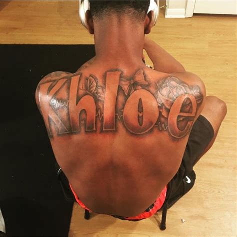 Khloe Kardashian Tattoo Lower Back