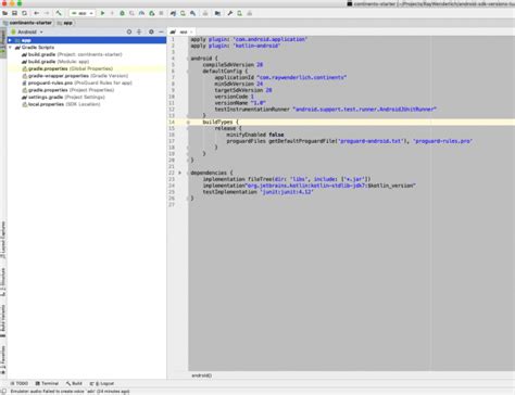 android sdk versions tutorial with kotlin kodeco