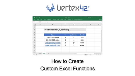😊 write custom excel function how to create custom excel functions