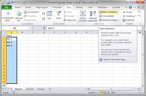 prevent duplicate values in excel teachexcel hot sex picture
