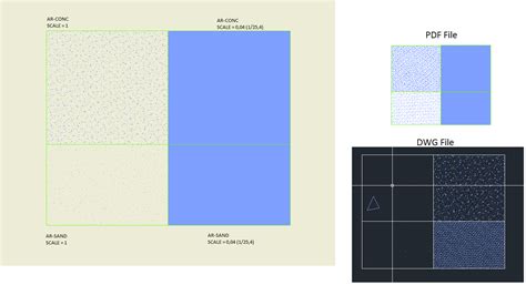export idw to dwg hatch scale autodesk community