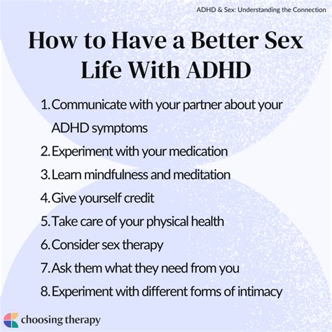 Adhd And Sex Understanding The Connection