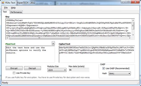 rsa library with private key encryption in c codeproject