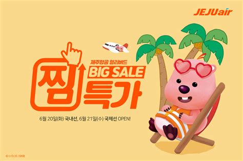 항공권 할인~ 제주항공 찜 특가 20일 오픈 네이트 뉴스