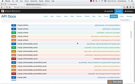 how to use dreamfactory s mysql rest api youtube