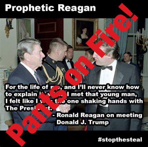 Trump Shares Fake Ronald Reagan Quote Predicting His…