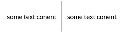 css tips vertical line rule