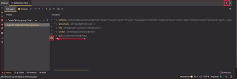 intellij no watches tab in debugging stack overflow