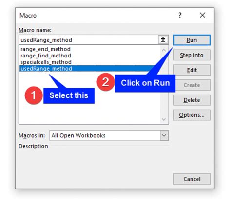 find last row with data in a range using excel vba macros 7 methods