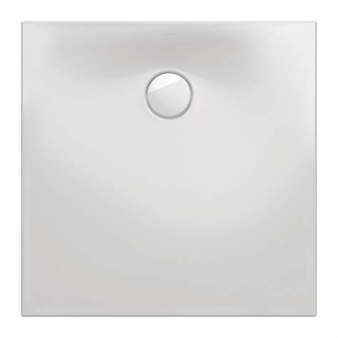 Duravit Tempano Flush Fitted Square Shower Tray With Pre Mounted